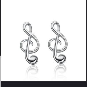 Jewelry | Very Cute 925 Sterling Silver Music Notes | Poshmark